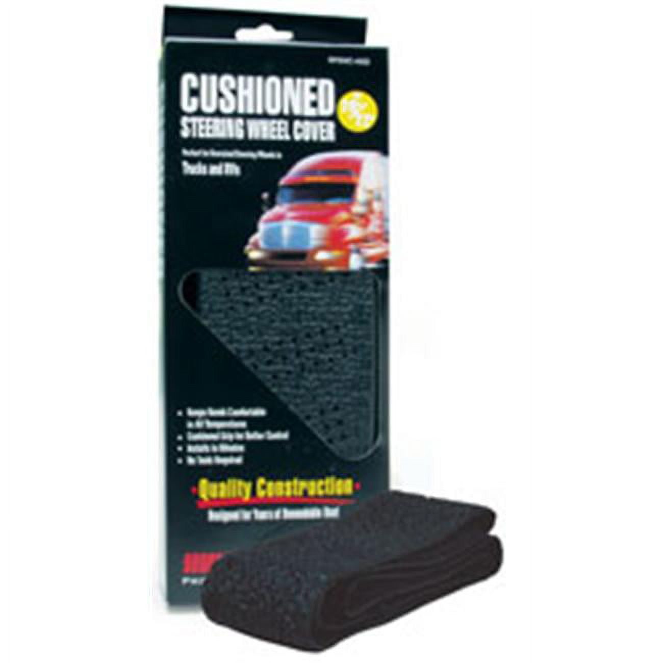 Cushioned steering wheel cover store