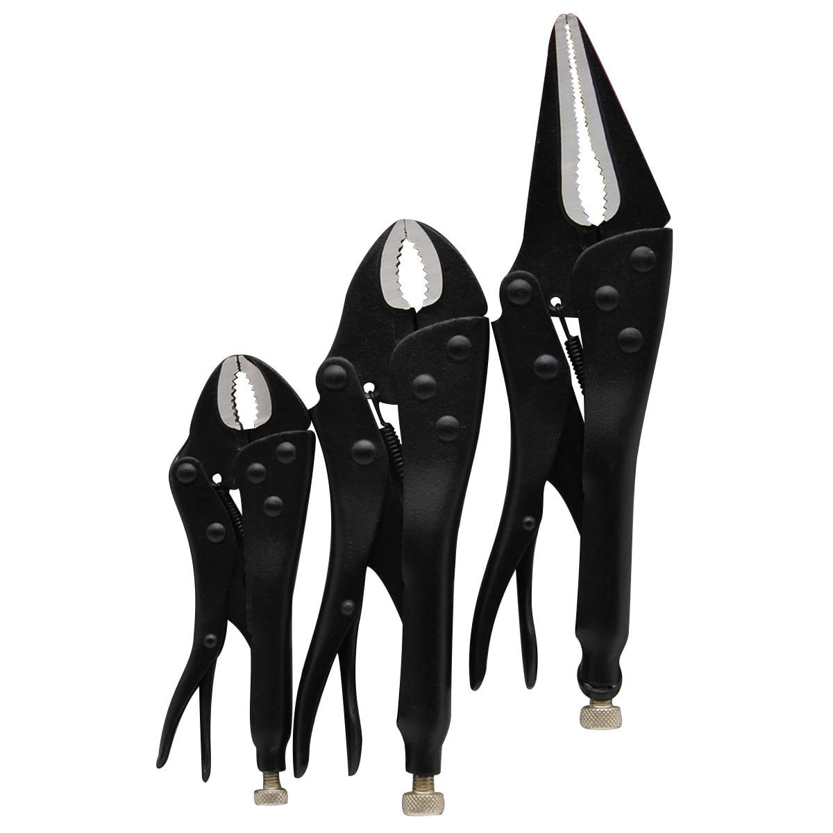 RoadPro 3 PC Locking Pliers Set 5ct PDQ - Walmart.com