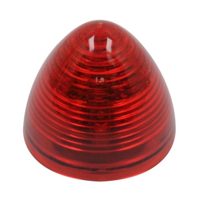 RoadPro LED 2in Beehive Sealed Marker Light Red 9-LED Beehive Marker ...