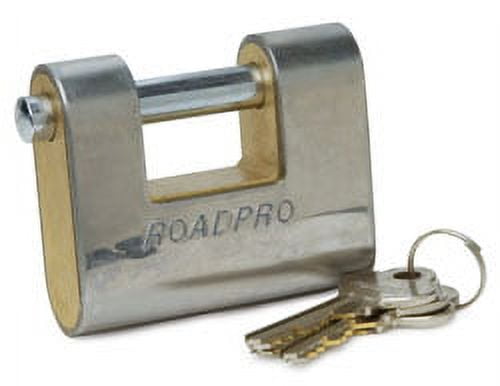 RoadPro LOCK 2.75 .in BRASS TRUCK/TRAILER HI SE - Walmart.com