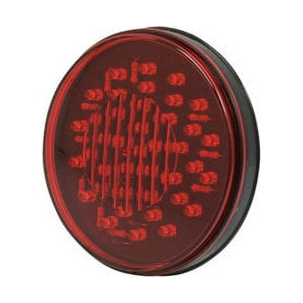 RoadPro RP-5570R40L 4" LED Sealed Light w/Female 3-Prong Connector, Red ...