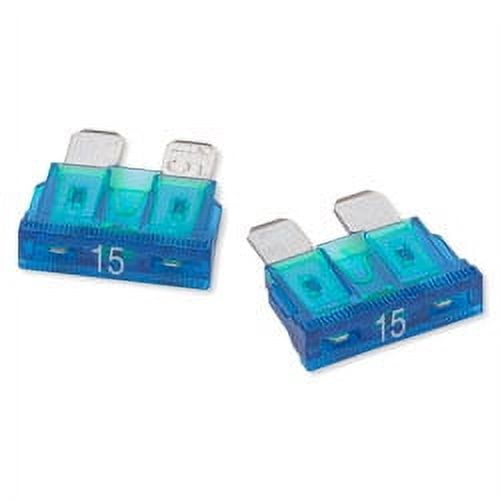 RoadPro RPATO15TG 15 Amp Trip-Glow ATO Fuses 2-Pack - Walmart.com