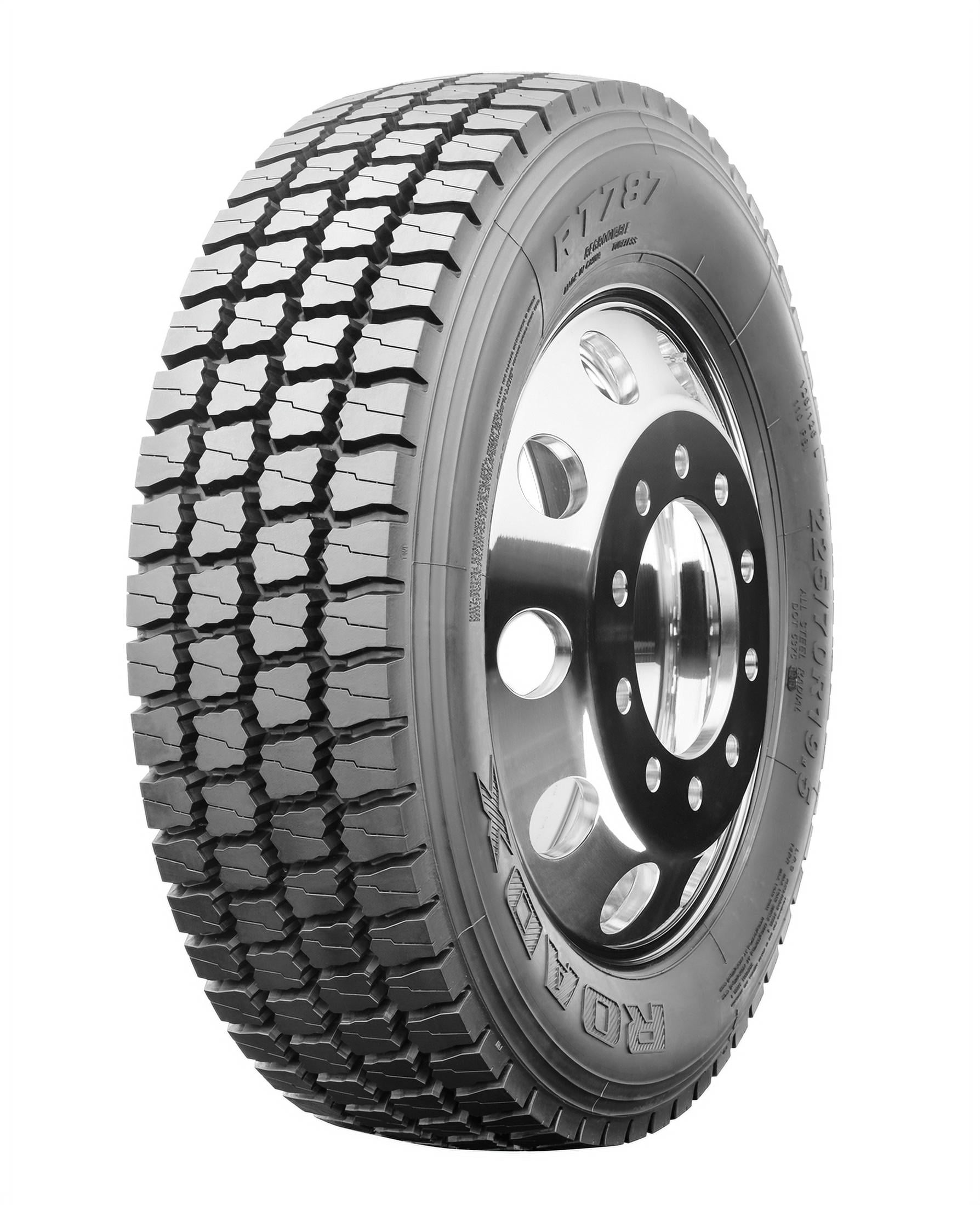 RoadX RT787 245/70R19.5 135L H Commercial Tire - Walmart.com