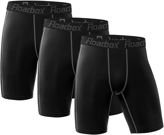 Roadbox Compression Shorts for Men Athletic Workout Underwear Running ...