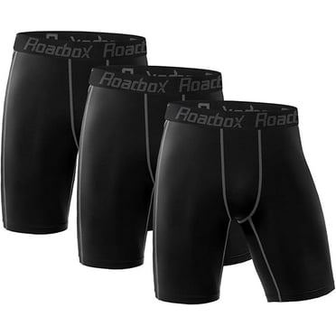 Compression Shorts Men Spandex Shorts Quick Dry Athletic Sport Workout ...