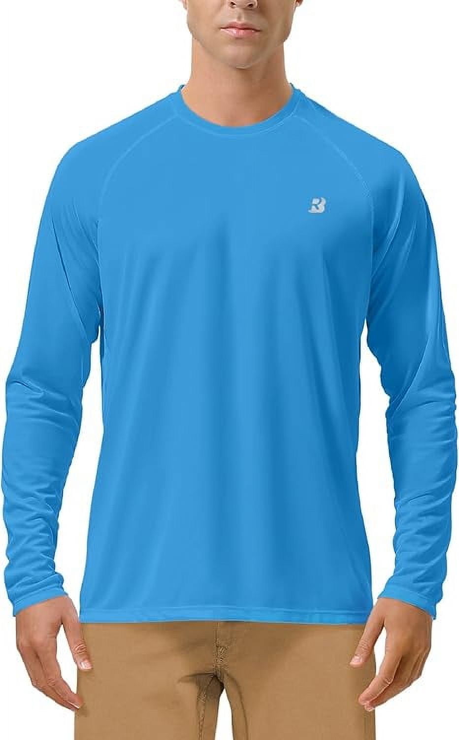 Roadbox Mens UPF 50+ UV Sun Protection Shirts Outdoor Long Sleeve SPF ...