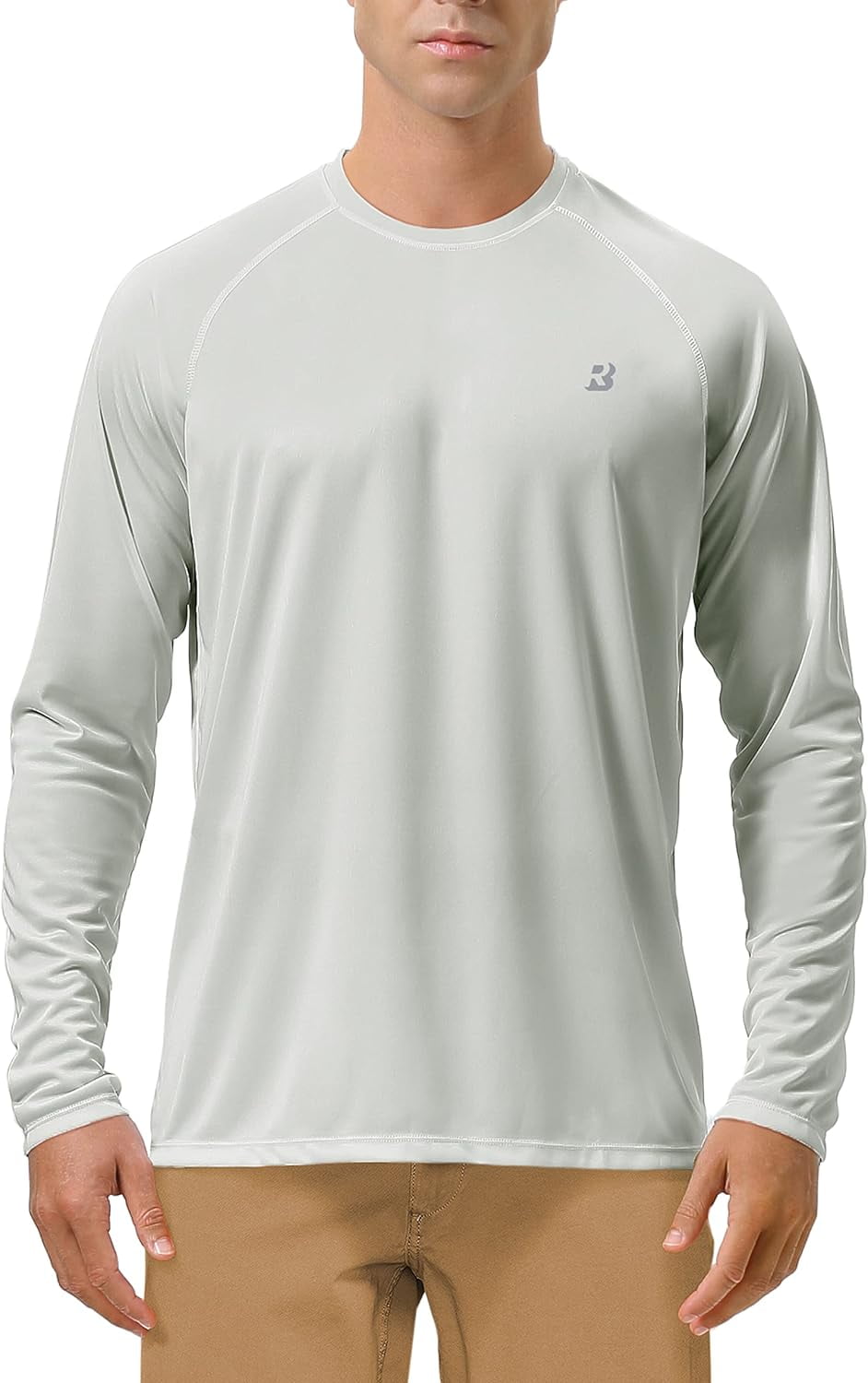 Roadbox Mens UPF 50+ UV Sun Protection Shirts Outdoor Long Sleeve SPF ...