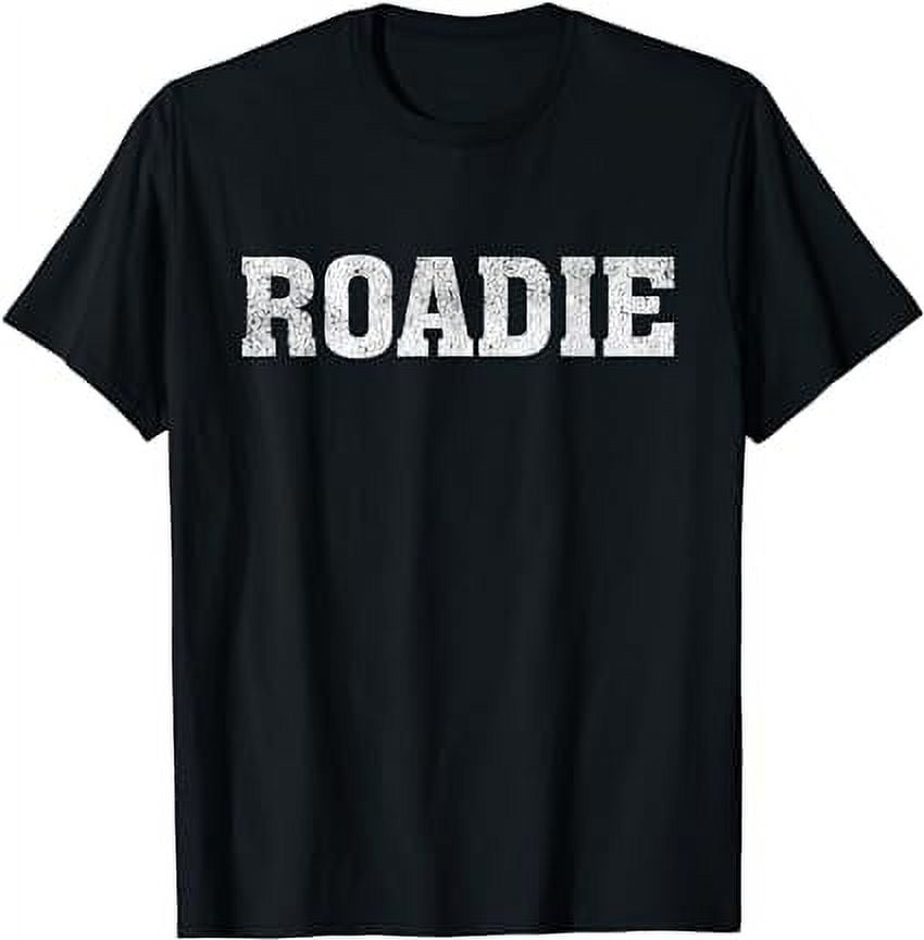 Roadie Shirt Theatre Concerts Live Events Music Festival Tee - Walmart.com