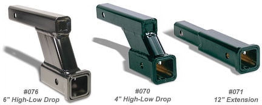 Roadmaster 070 Drop Bar Only 4" Falcon Hi-Low Receiver - Walmart.com