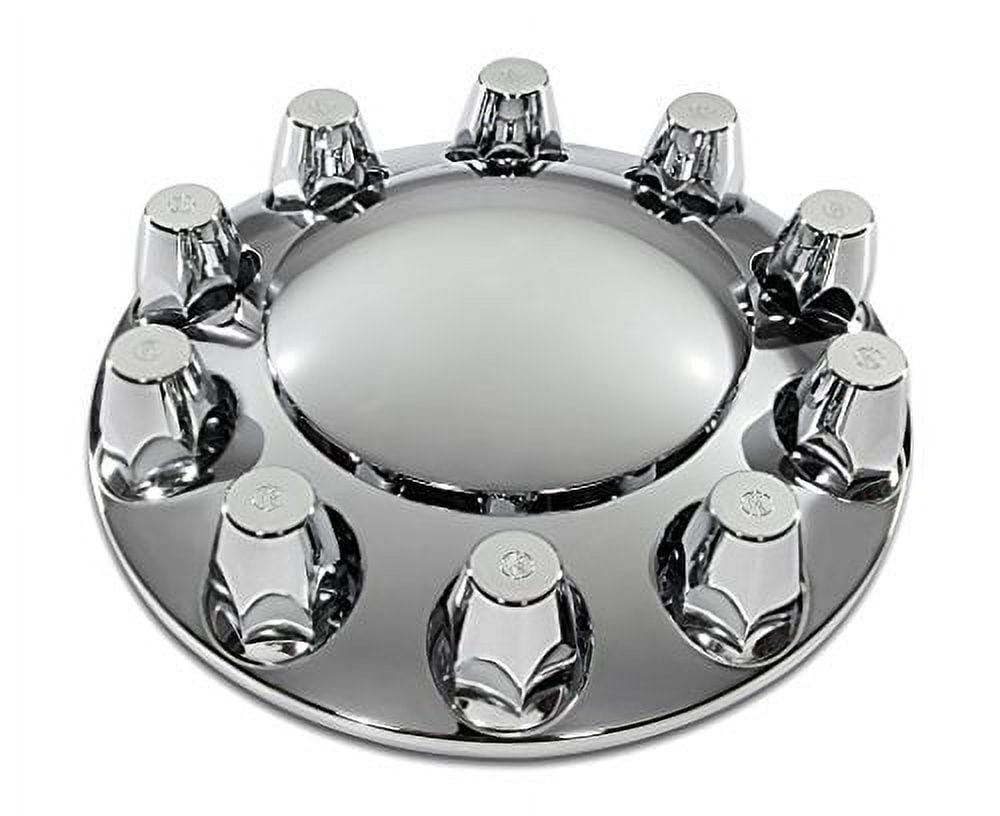 Roadmaster 217P Chrome ABS Front Wheel Axle Cover with Removable Hub ...