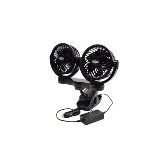Roadpro 2V Dual Fan with Mounting Clip - Walmart.com