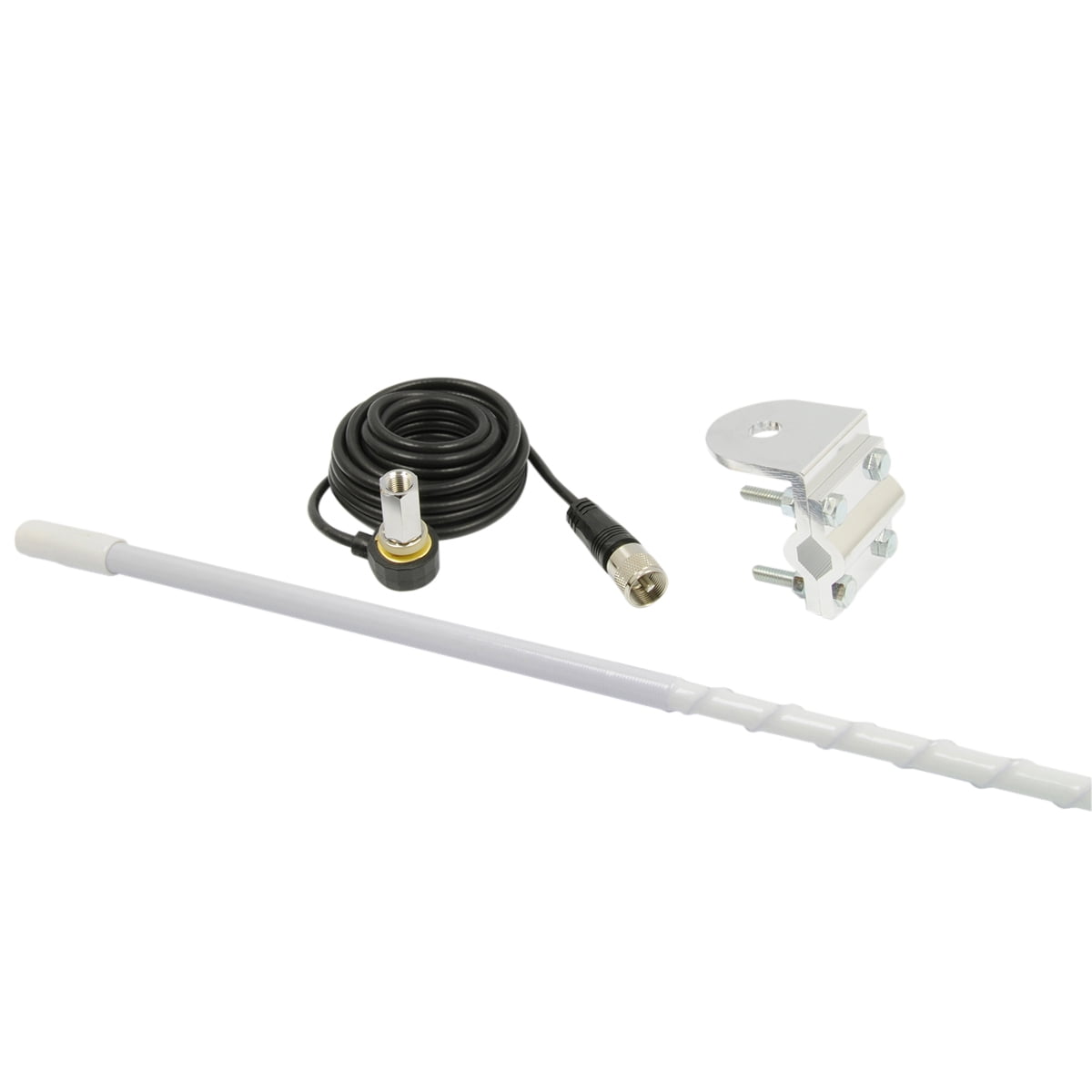 Roadpro 3Ft Cb Antenna Kit 1000W White - Walmart.com
