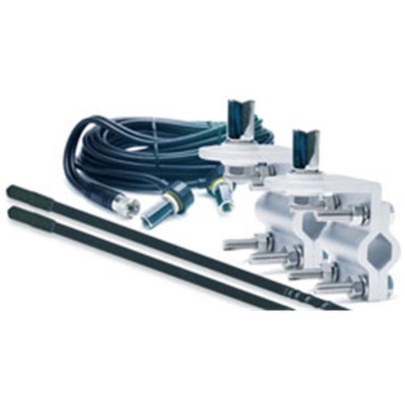 Roadpro 3Ft Dual Antenna Kit Black - Walmart.com