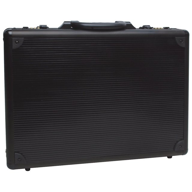 SPC-941G Hardshell Secure Lockable Black 17.5 x 4 x 13 Aluminum ...