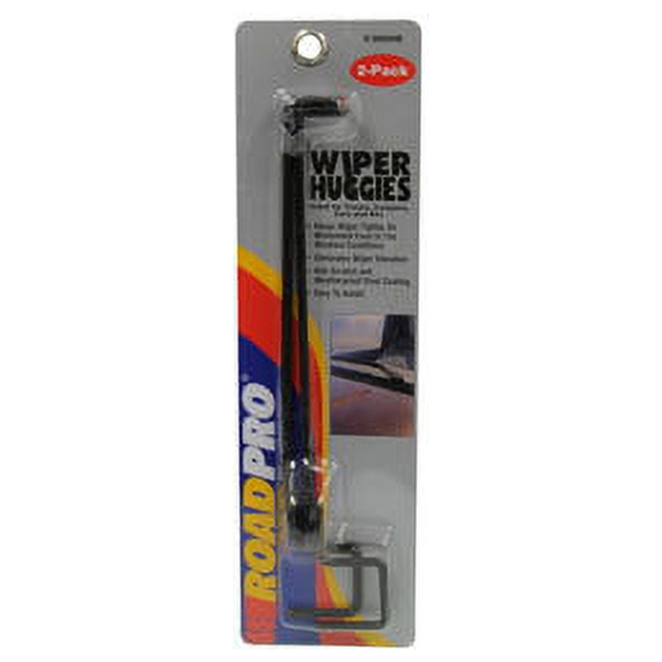 Roadpro Windshield Wiper Huggies, Black, PK2, Exterior Automotive ...