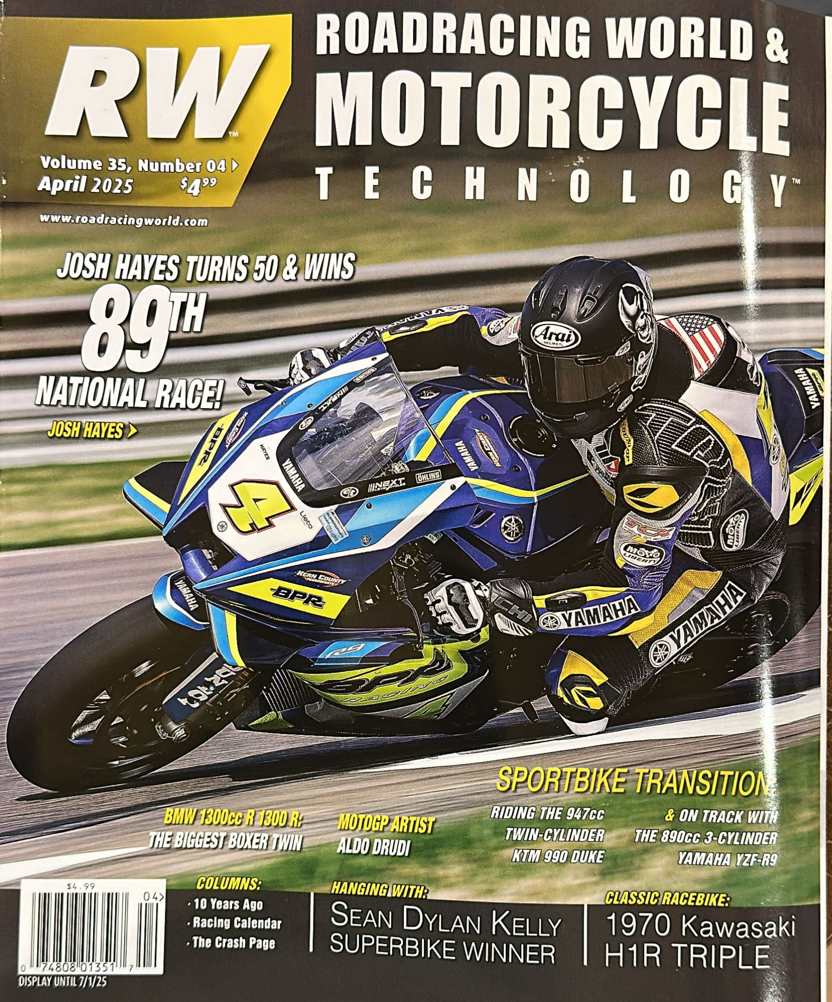 Roadracing Motorcycle Technology Magazine April 2025 - Walmart.com