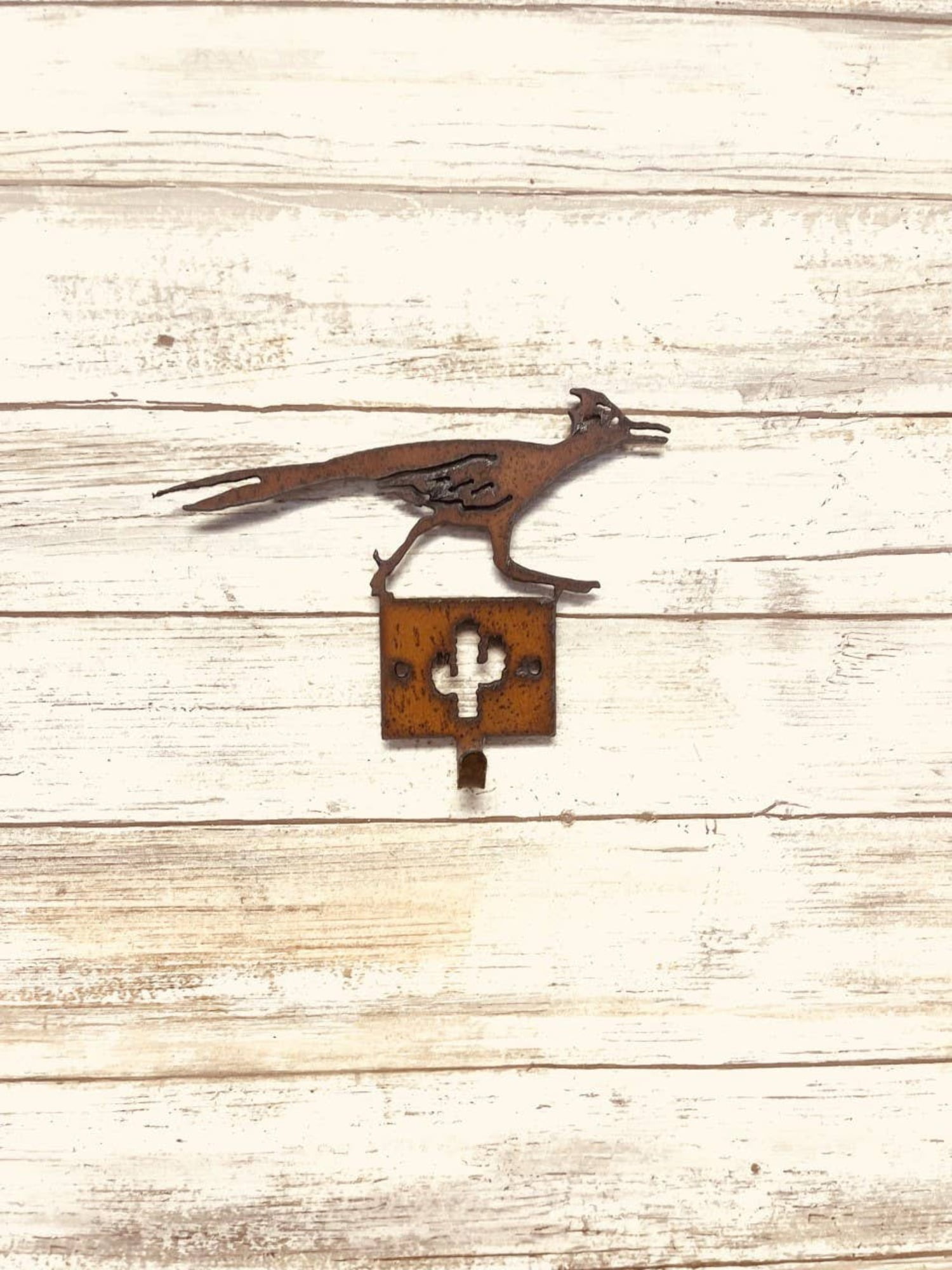 Roadrunner Running Single Key Hook Southwestern Home Decor - Walmart.com