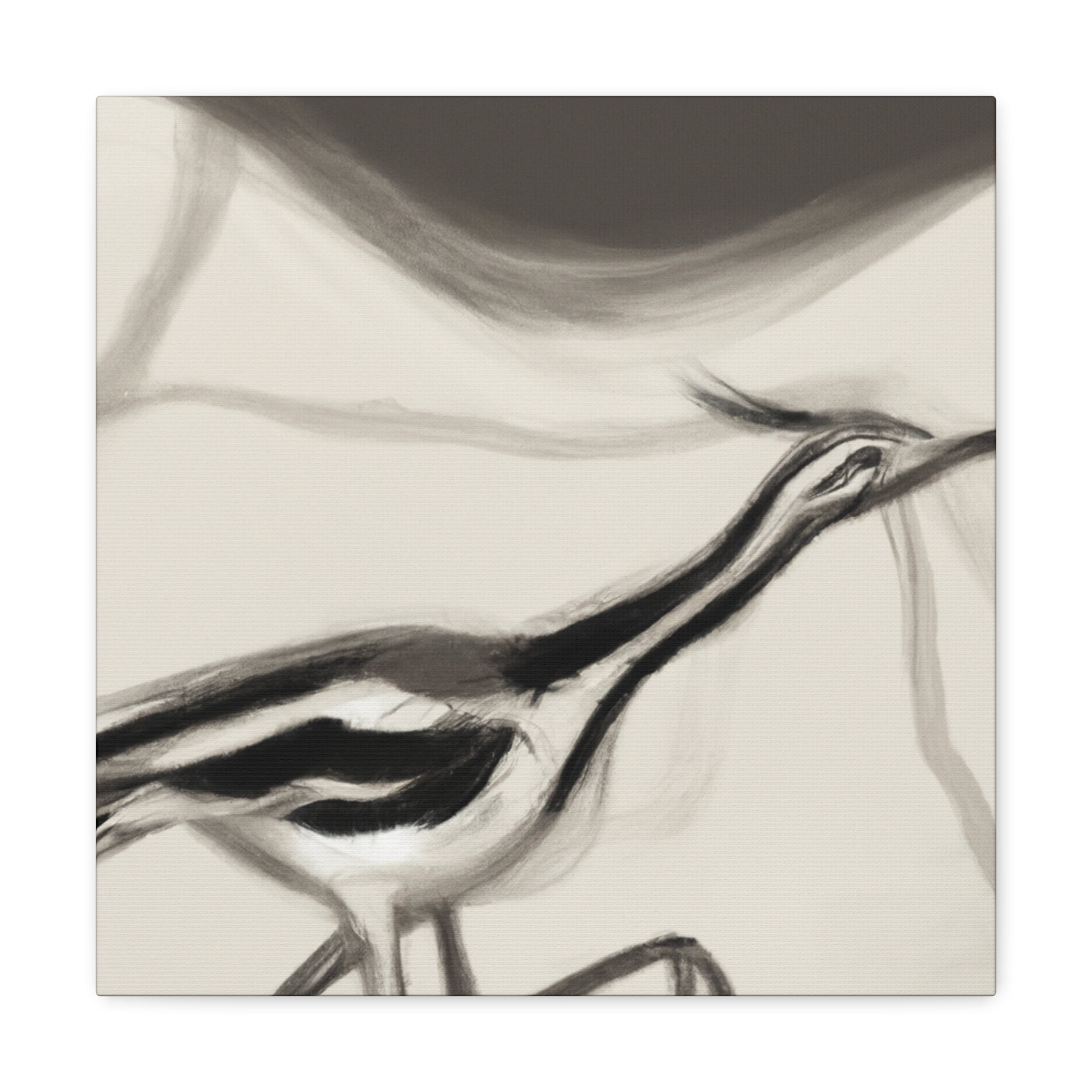 Roadrunner in Flight. - Canvas - Walmart.com