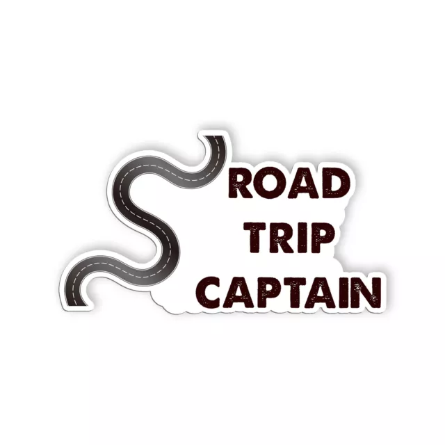 Roads Trips Captain Sticker Travel Hiking Camping Stickers Phone Decal ...