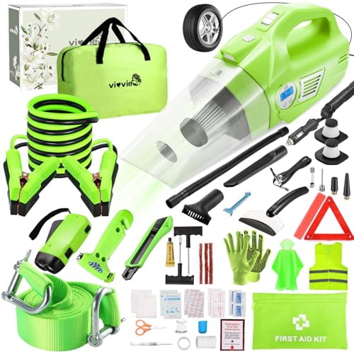 Roadside Emergency Car Kit for Vehicles, Car Safety Kit with 4 in 1 ...