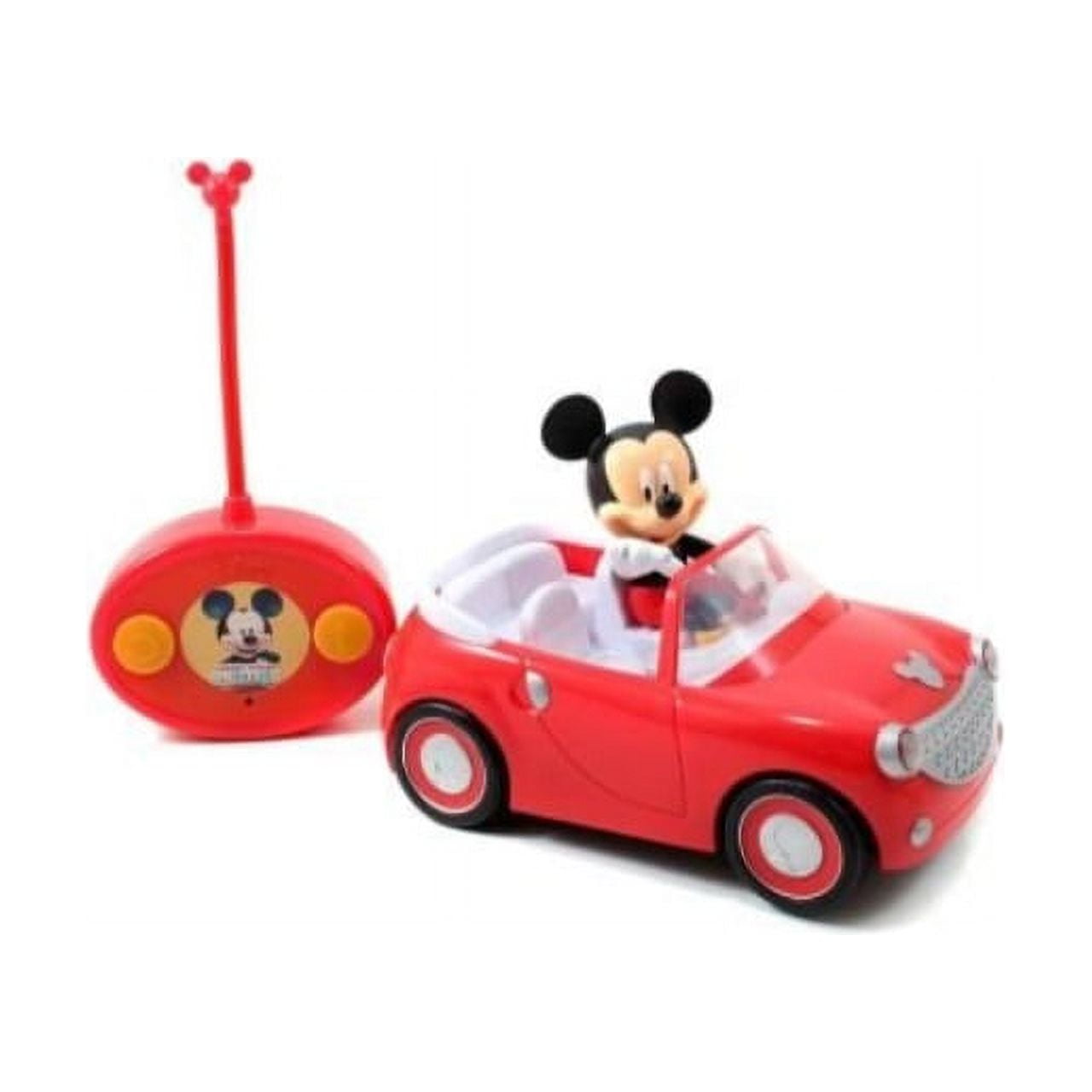Jada Toys - Disney Mickey Mouse RC Car, Red Roaster Vehicle with Non ...
