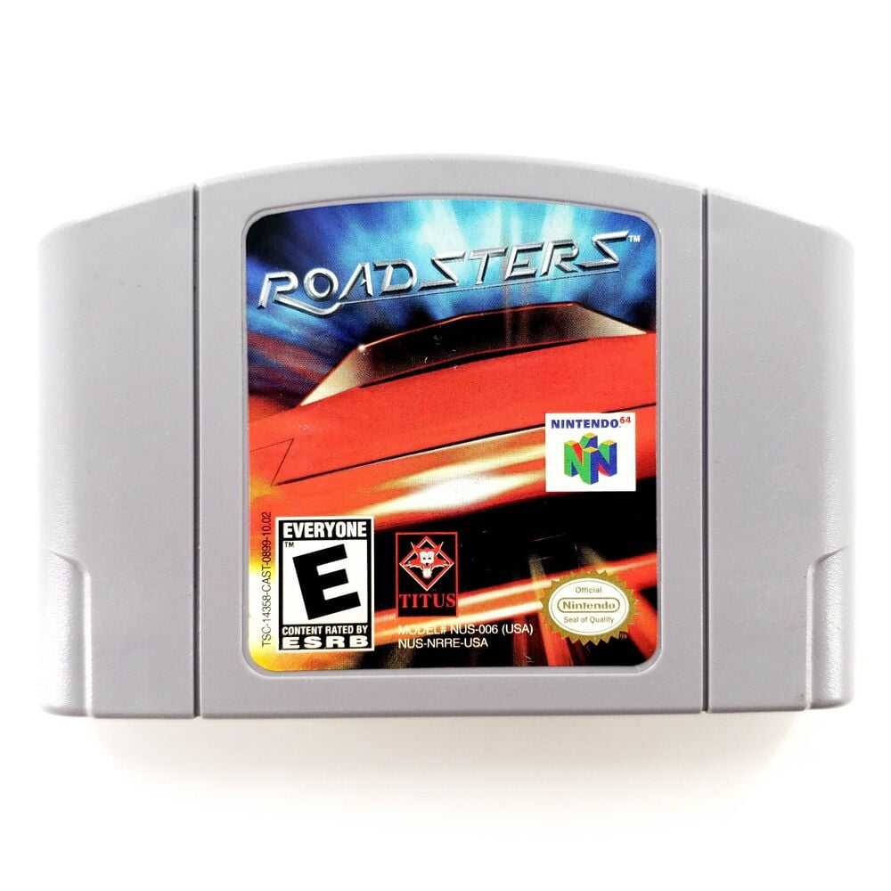 Roadsters (Nintendo 64, 1999) Video Games Brand New - - Walmart.com