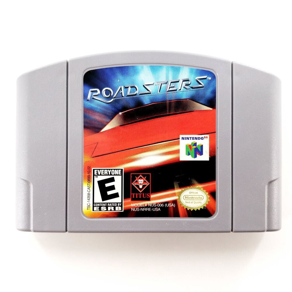 Roadsters (Nintendo 64, 1999) Video Games Brand New - - Walmart.com