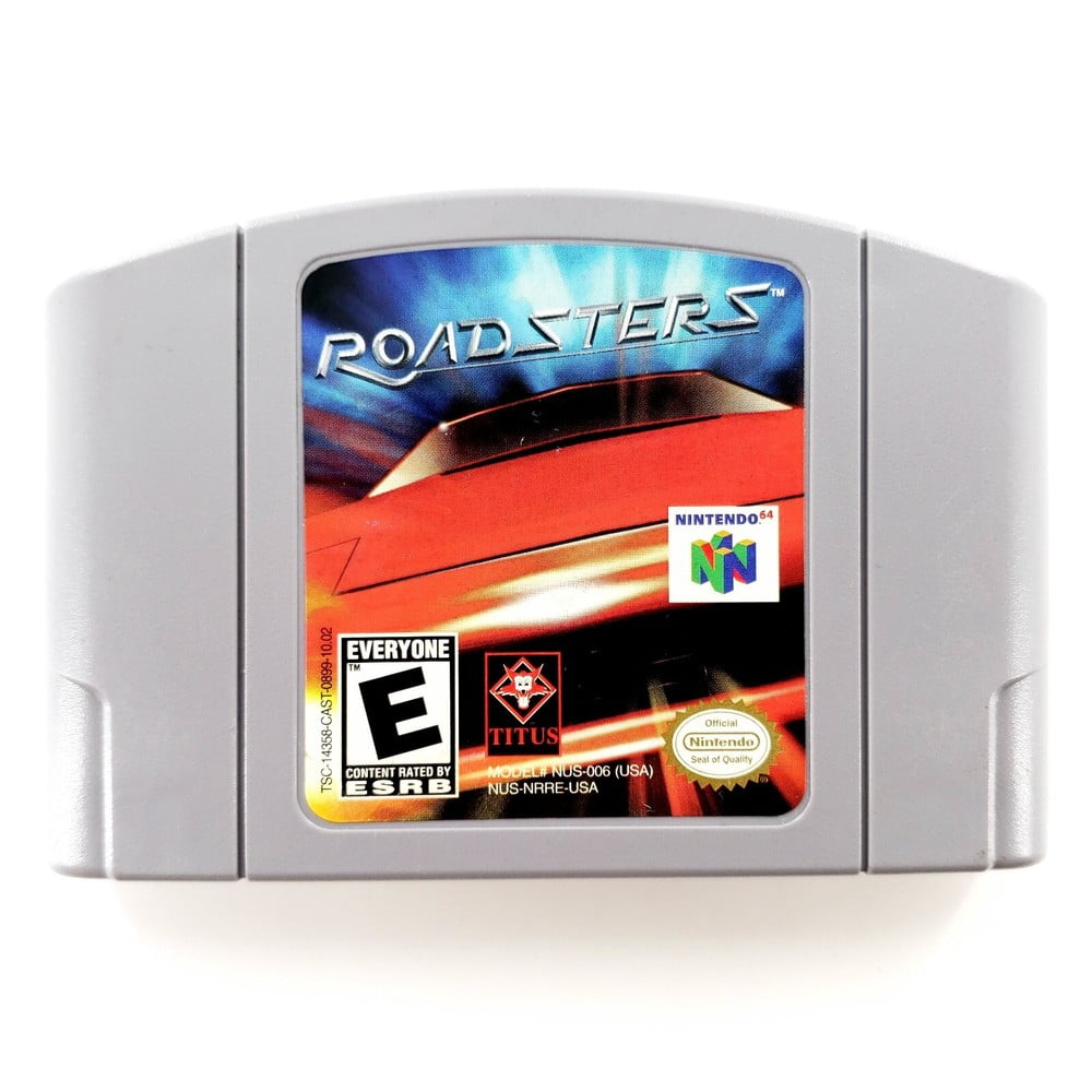 Roadsters (Nintendo 64) Video Game Rating: E - Everyone Brand New ...