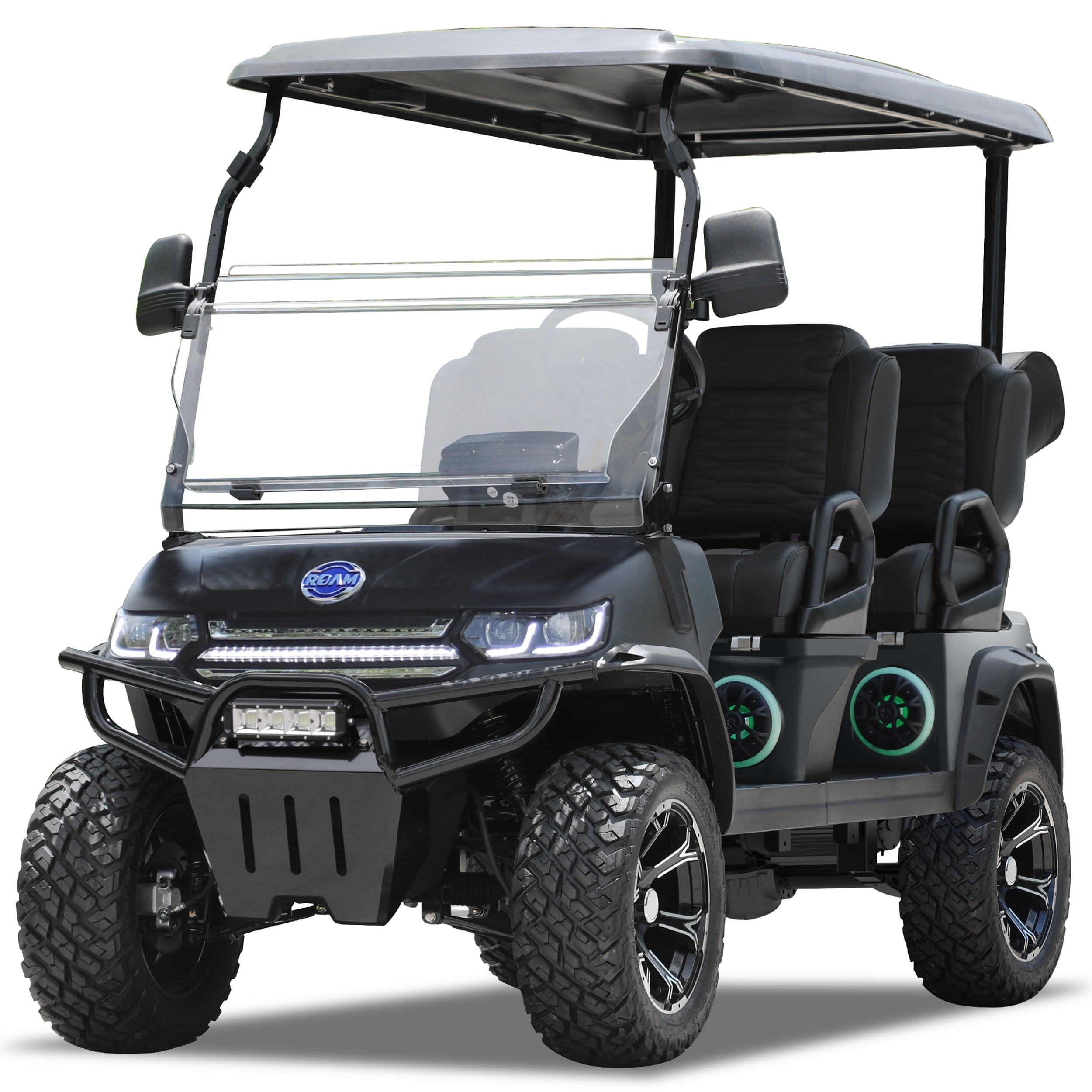 Roam Electric Golf Cart 4-Seater Electric Vehicle with Touchscreen, Car ...