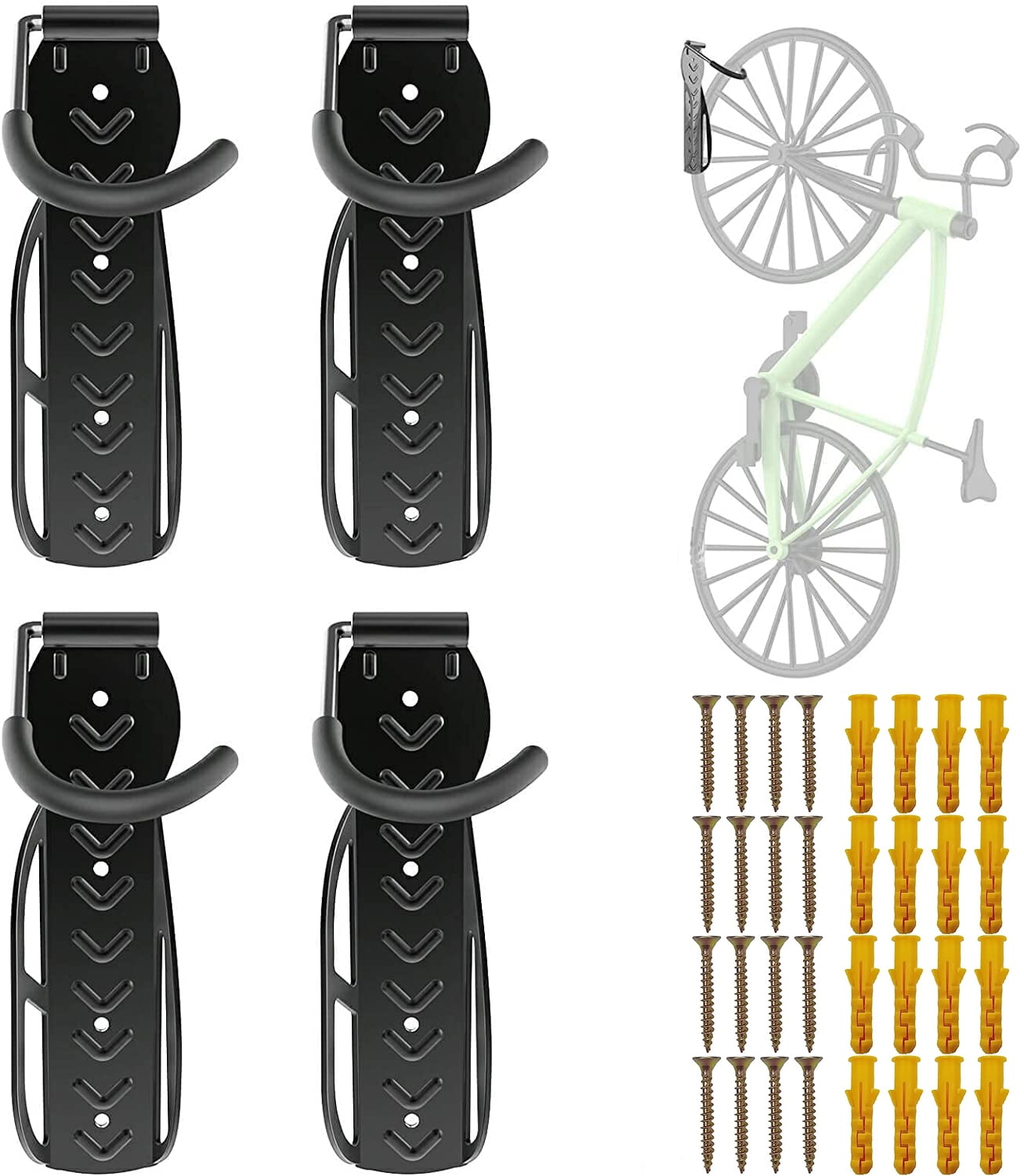 Roam Rider Bike Rack Garage Wall Mount ,Bike Hanger ,Bike Hooks Storage ...