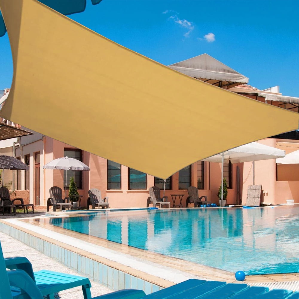 Roam Rider Sun Shade Sails Canopy, Lightweight UV Block Square Shade ...