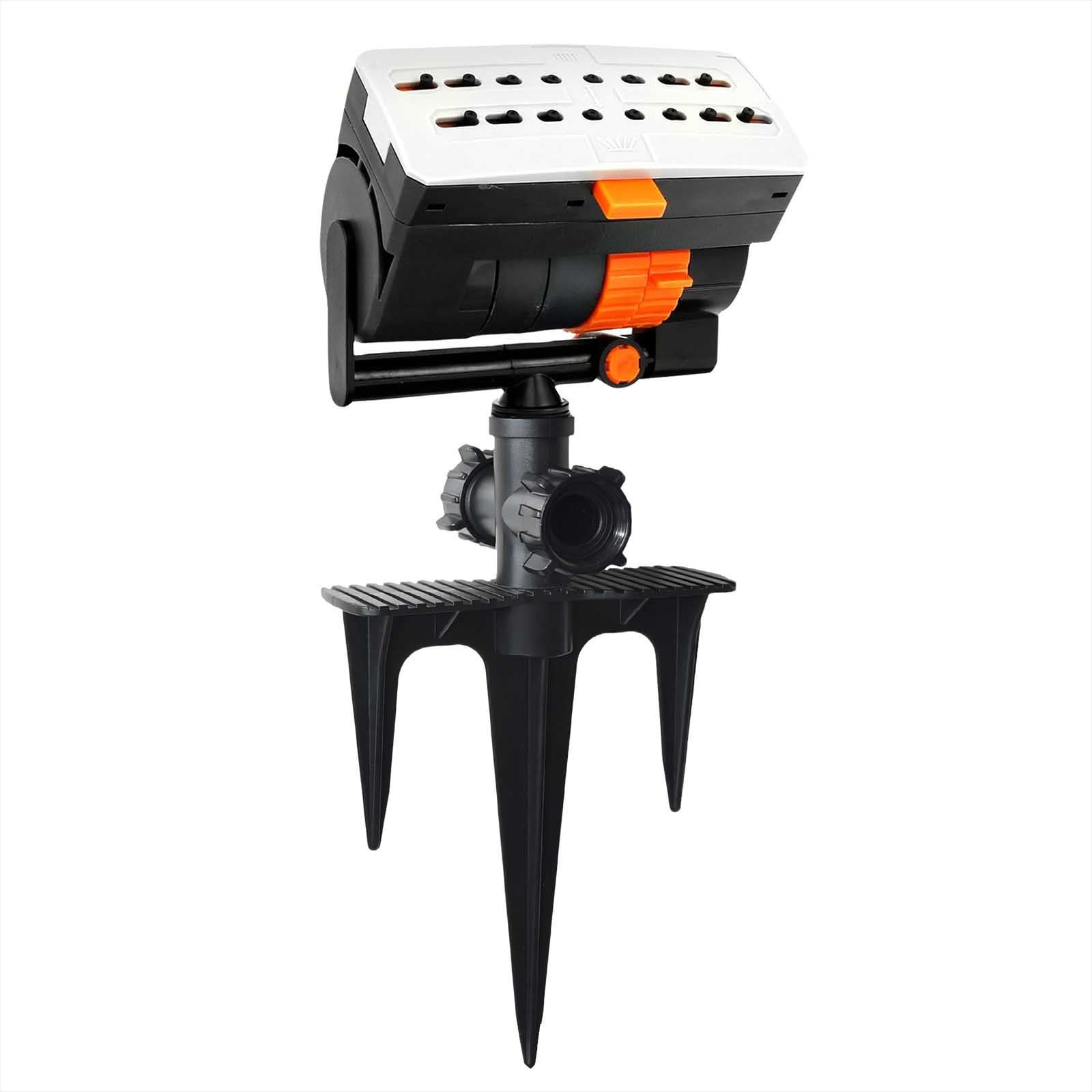 RoamHome Automatic Garden Sprinkler Head - Adjustable Swinging Turret ...