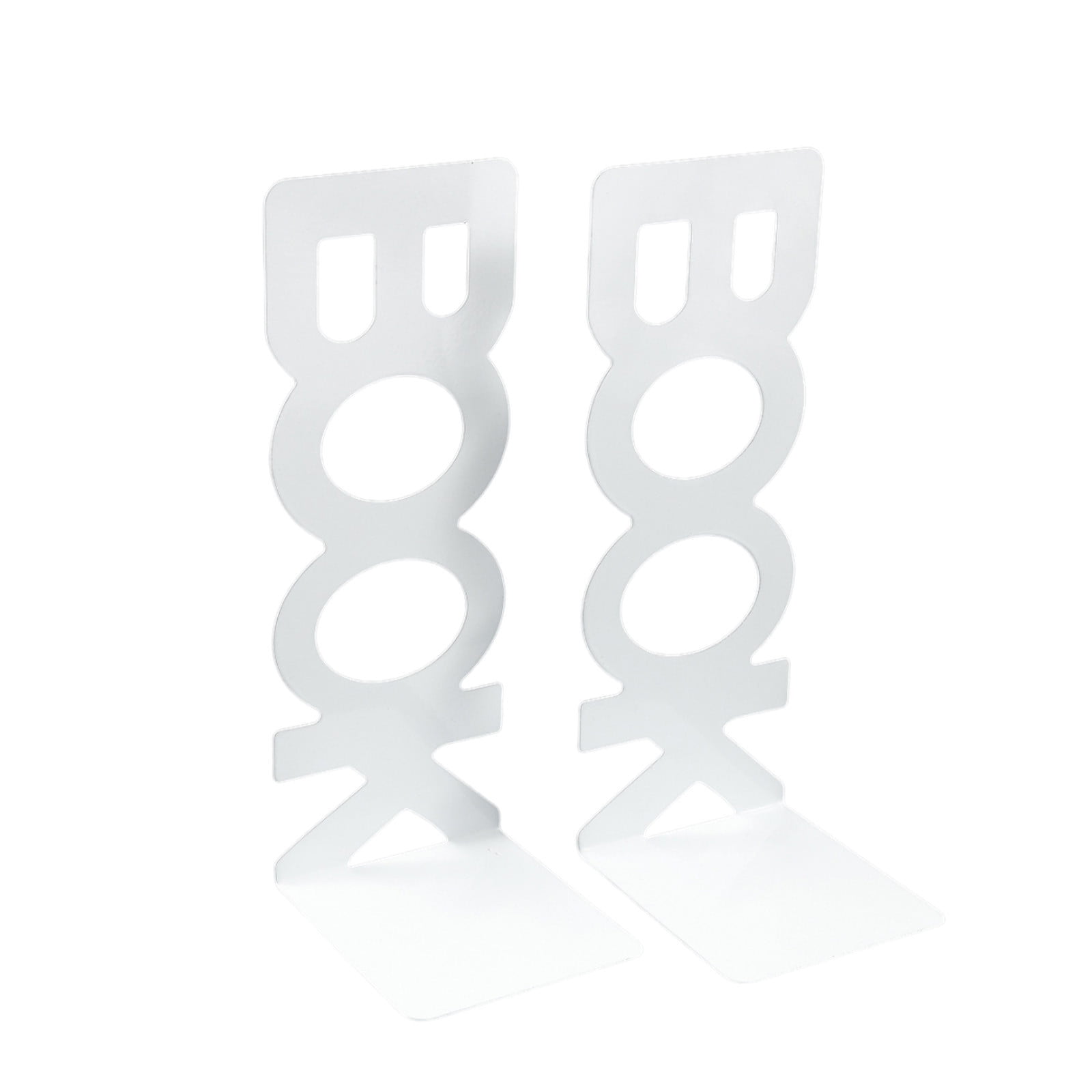 RoamHome Metal Bookends for Shelves - Heavy Duty 8.2 Inch Office Book ...