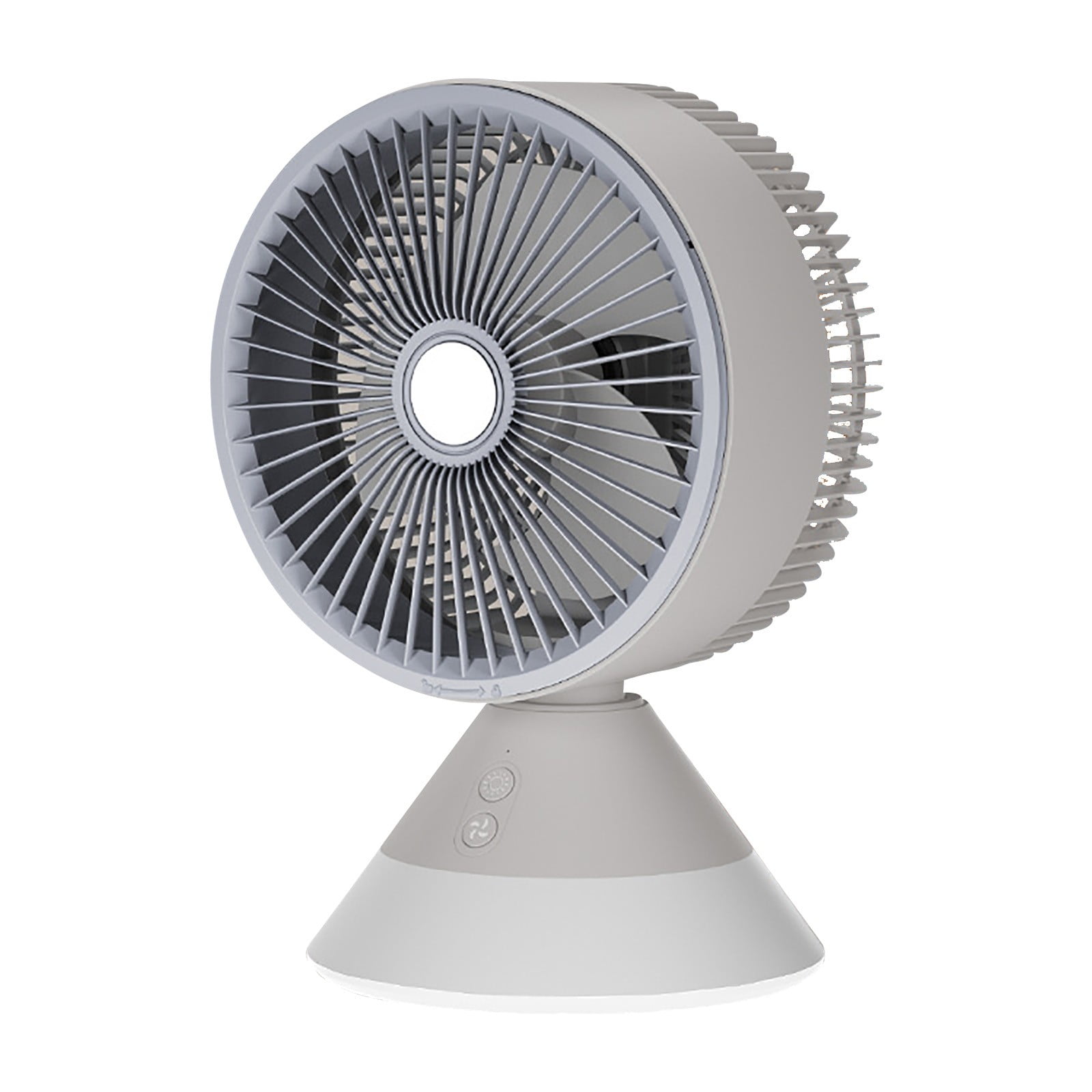 RoamHome USB Desktop Fan with 3-Speed Settings - Oscillating Electric ...