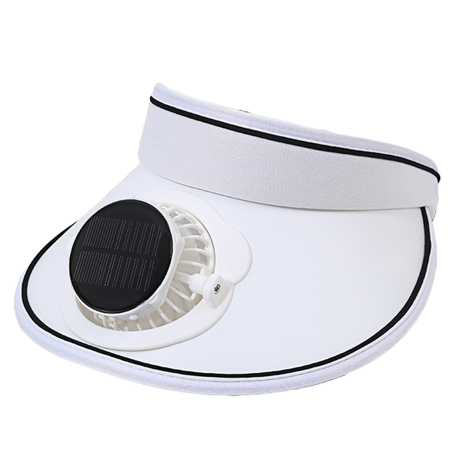 RoamHome Unisex Solar Powered & USB Charging Fan Hat for Men and Women ...