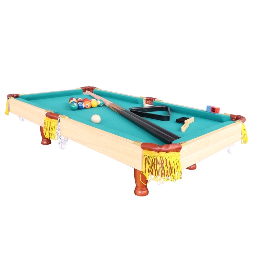 RoamReady 36 inch Billiard Pool Table,Tabletop Pool Set with Cues ...