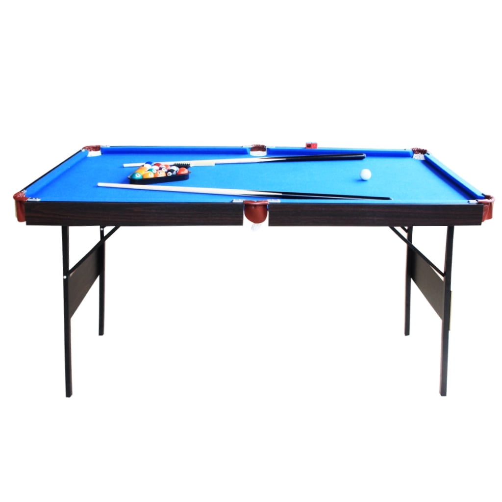 RoamReady 55" Billiard Tables, Pools Table Game Table Toys for Adult Child, Blue - Walmart.com