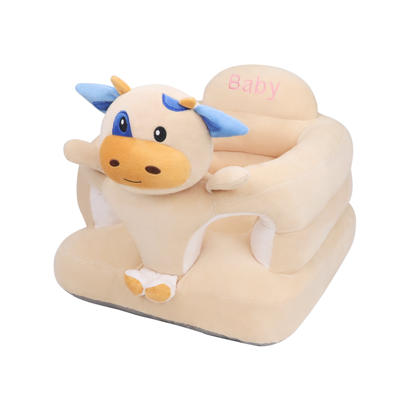 RoamReady Baby Learning Sit up Chair, Cartoon Animals Plush Toddler ...