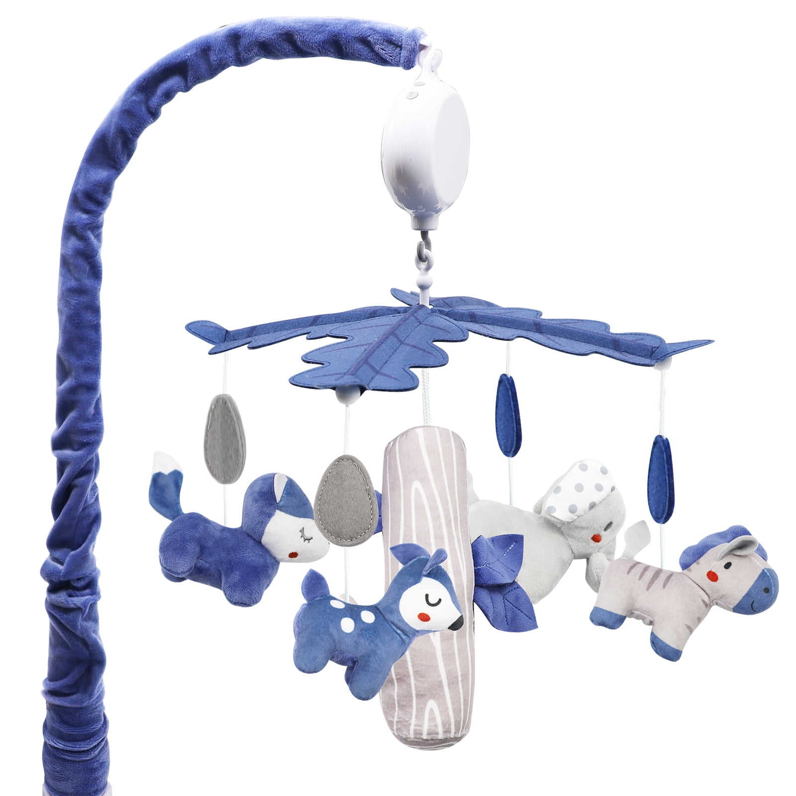 RoamReady Baby Mobile for Crib with Music, Hanging Rotating Nursery ...