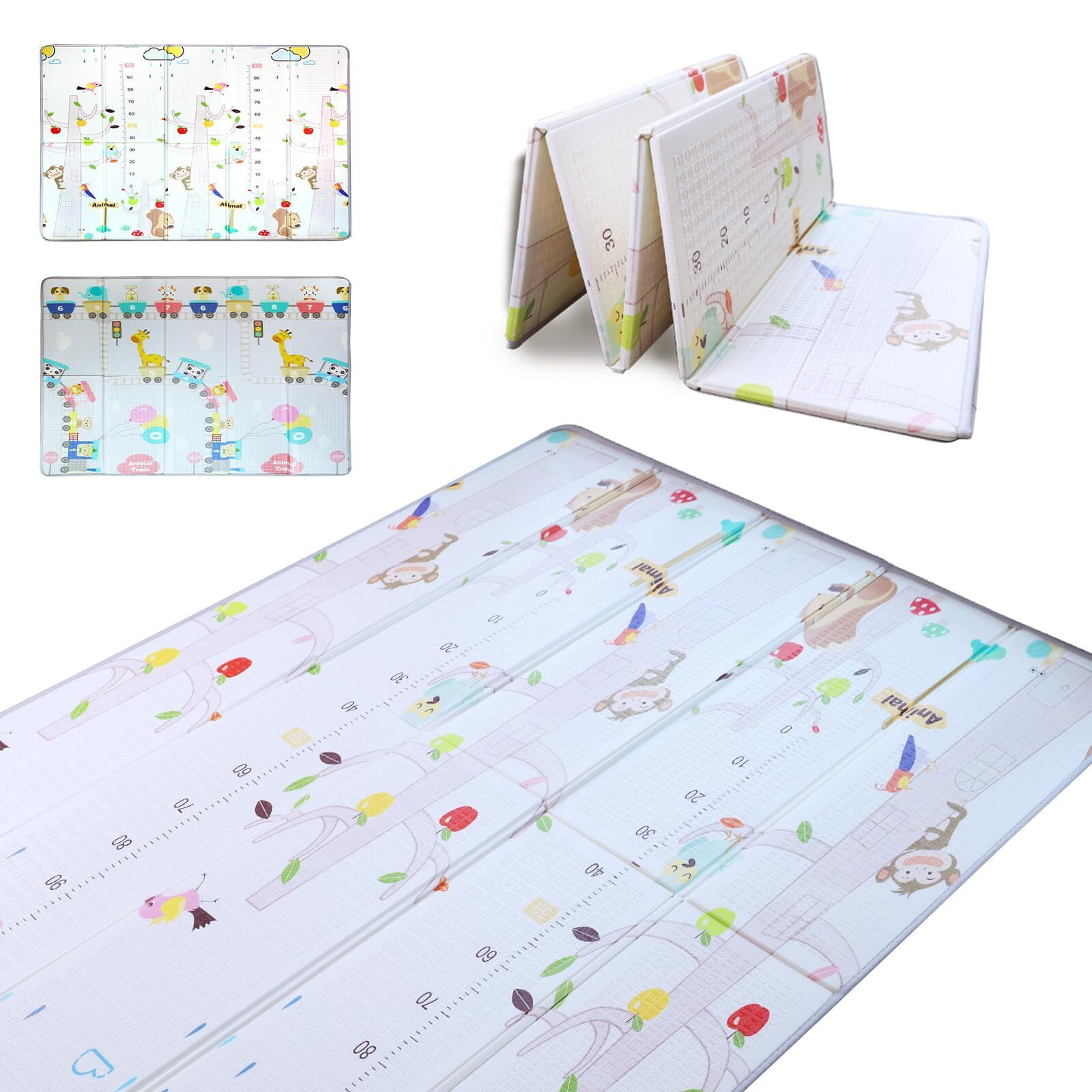 RoamReady Baby Play mat, 197 * 177 * 1cm Extra Large Foam Crawling Mat ...