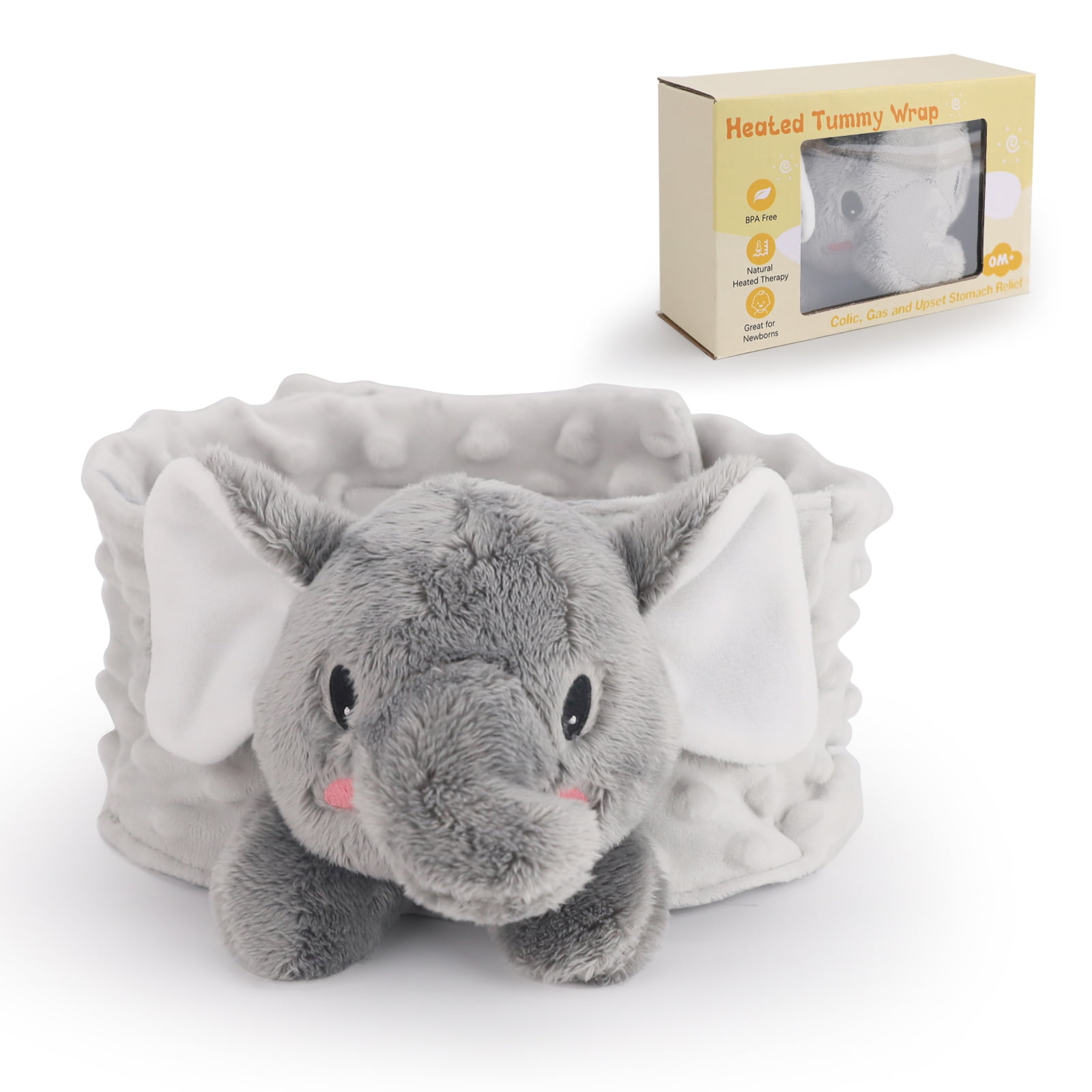 RoamReady Gas Relief for Infants Baby Wearing Wrap Belly Band, Baby ...