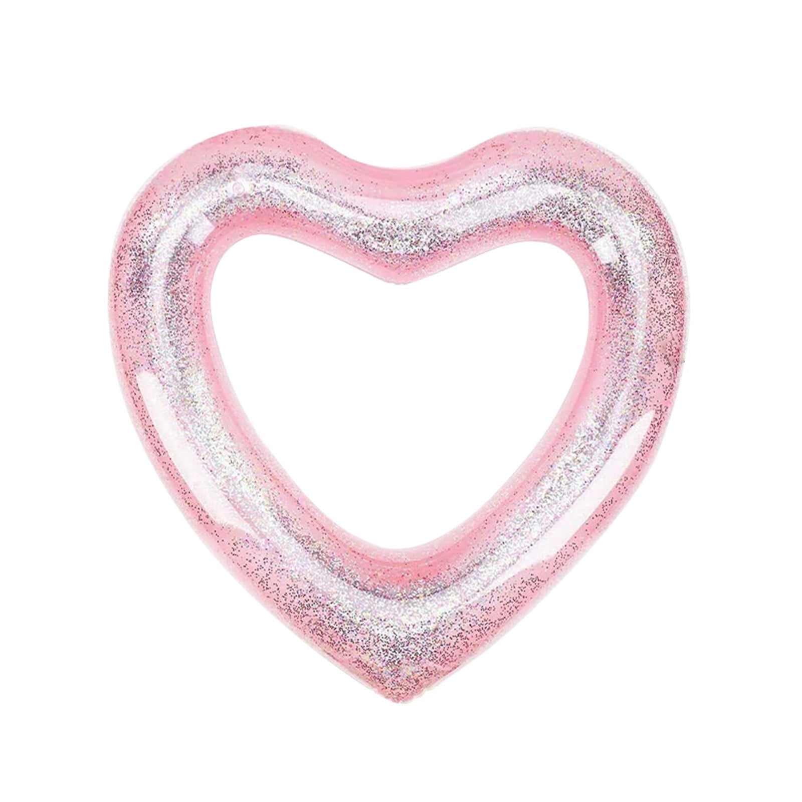 RoamReady Inflatable Heart Pool Float, 47.3''x39.4'' Sweet Love Swim ...