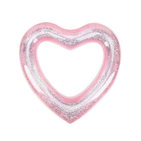 RoamReady Inflatable Heart Pool Float, 47.3''x39.4'' Sweet Love Swim ...