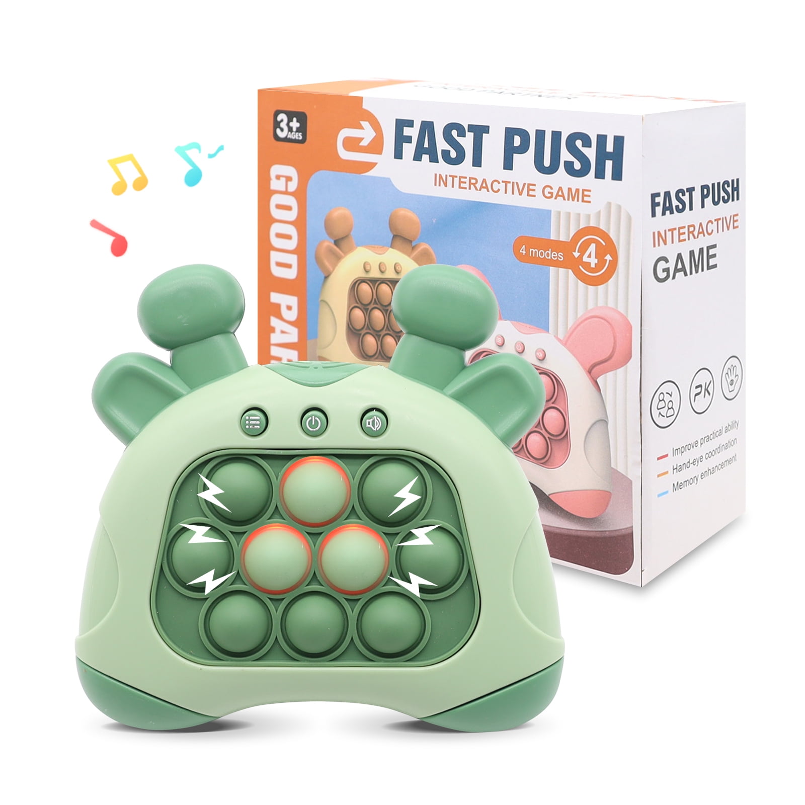 RoamReady Puzzle Pop Light Up Game,Quick Push Pattern Electric Poping ...