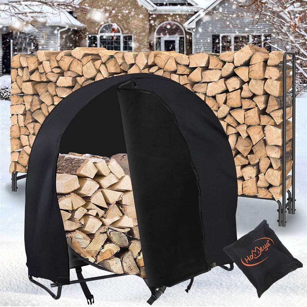 RoamRider 40in Firewood Log Rack Cover Heavy Duty Outdoor Waterproof ...