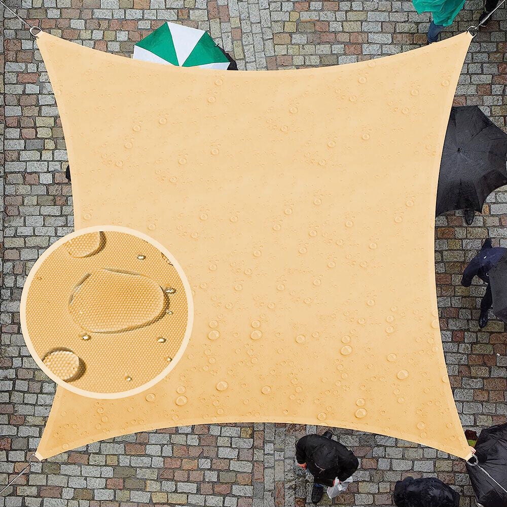 RoamRider 420D Waterproof Sun Shade Sail UV Blocking Canopy for Outdoor ...