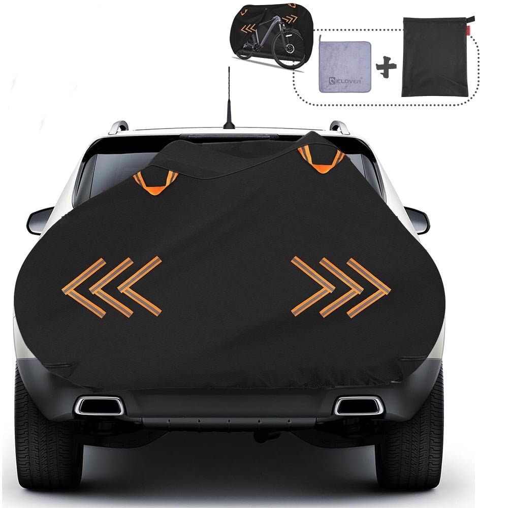 RoamRider Bike Cover for Transport on Rack 600D Waterproof Travel ...