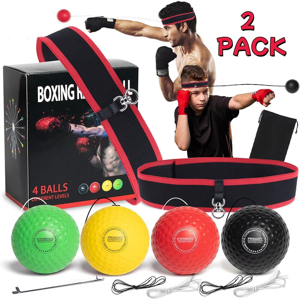 RoamRider Boxing Fight 4 Balls With Head Band For Reflex Speed Training ...