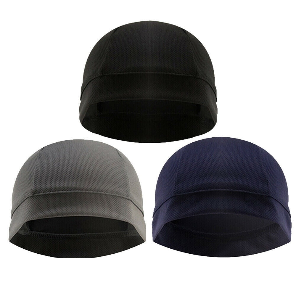 ASTRAEA 3 Pcs Cooling Skull Cap Helmet Liner Sweat Wicking Cycling ...