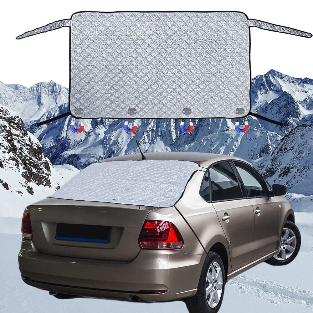 RoamRider Magnetic Car Rear Snow Cover Back Windshield Ice Frost Sun ...